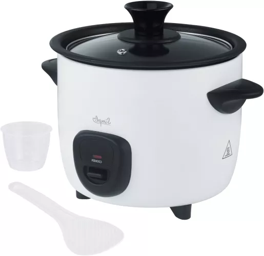 Aparat de gatit orez 1 litru 300 W Negru / Alb