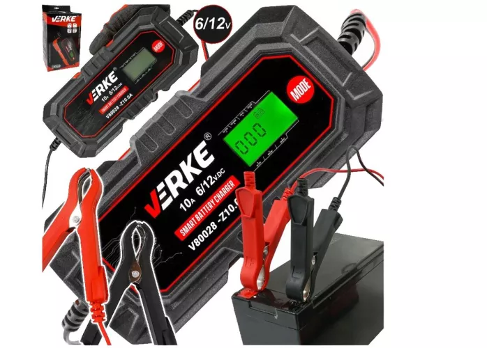 Redresor cu microprocesor 6V/12V Z10.0A Verke PowerX_3472 - cel.ro