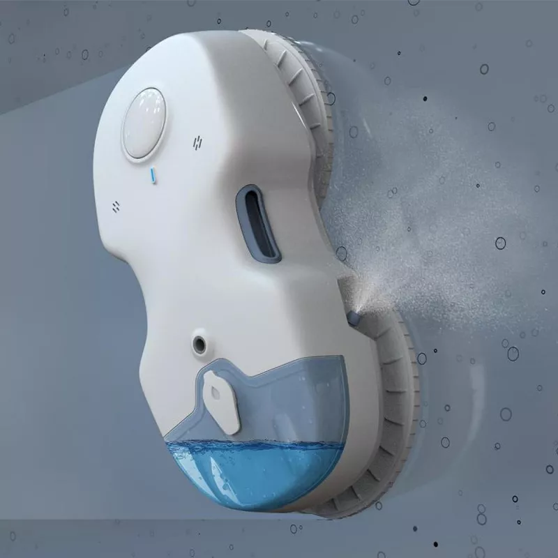 Robot de spalat geamuri Xiaomi HUTT C6 90W 3800Pa senzori inteligenti ...