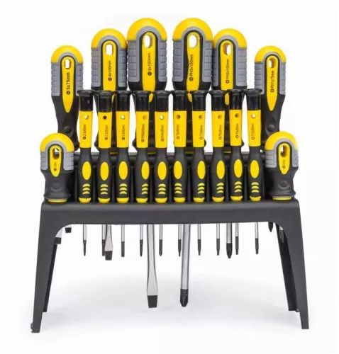 Set 18 Surubelnite cu Suport POWERMAT mecanica Fina PowerX_709 - cel.ro