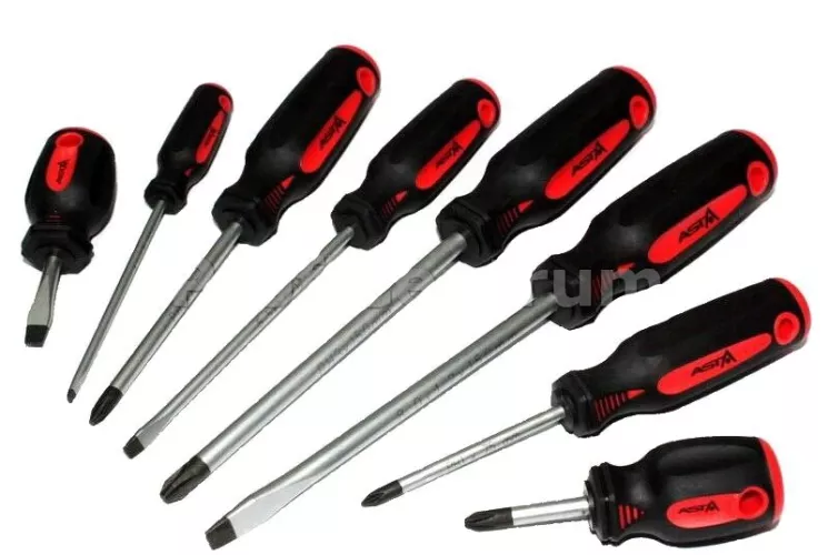 Set 8 surubelnite plate si stea 1 - 38 mm premium Asta PowerX_2896 - cel.ro