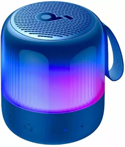 Boxa portabila 360° 8W IP67 Anker SoundCore Glow Mini A3136G31 Blue ...