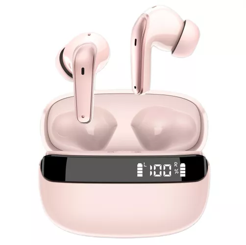 Casti wireless Bluetooth Singlait ANC SG03P in ear control touch fara ...