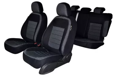 Huse auto dedicate Dacia Sandero Stepway cu tetiere spate 2013-2020 ...