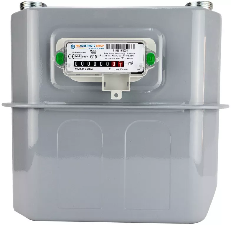 Contor de gaz G10 mecanic 16 mc/h Proconstructo Group 250 mm intre axe ...