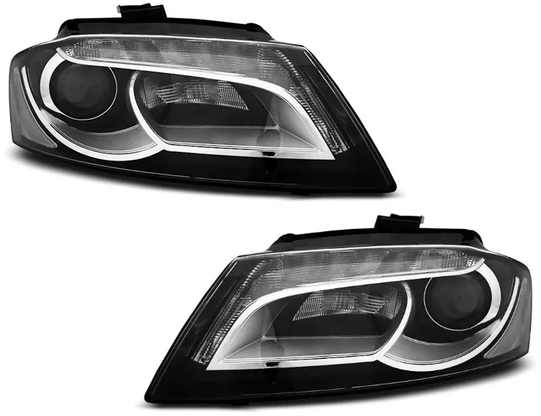 Faruri LED DRL AUDI A3 8P 2008-2012 Black LPAUD3 5949169873122 - cel.ro