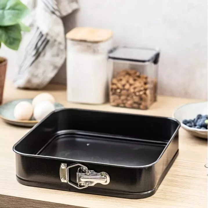 Forma pentru tort tava copt patrata 26 cm KingHoff PowerX_3948 - cel.ro