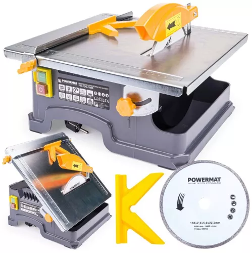 Masina de Taiat Gresie Electrica Powermat 1800W PowerX_1557 - cel.ro