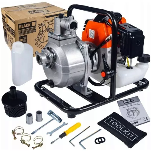 Motopompa pe Benzina 1 Tol 5.8CP Black PowerX_1531 - cel.ro