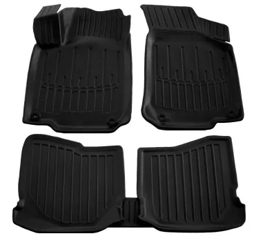 Set covorase auto din cauciuc tip tavita Volkswagen Golf IV 1997-2003 - cel.ro