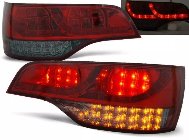 Stopuri LED AUDI Q7 2006-2009 Rosu-Fumuriu LDAU58 5949169883022 - cel.ro