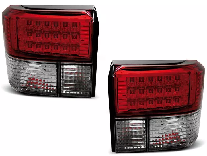 Stopuri LED VW Transporter T4 1990-2003 Rosu-Alb LDVW55 5949169876062 ...
