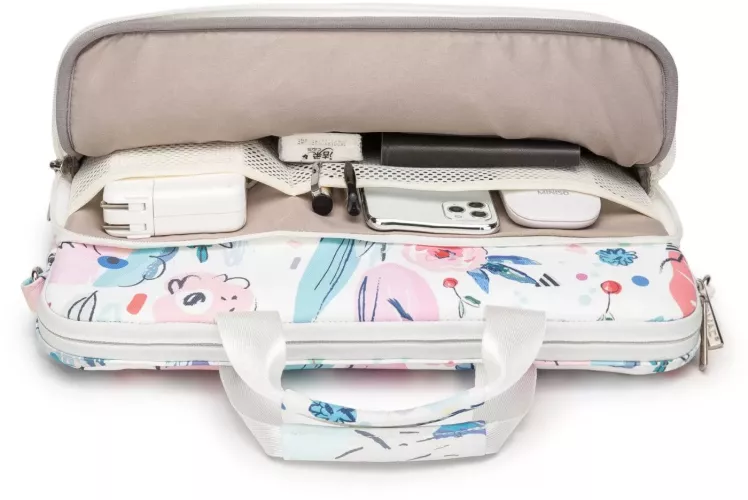 Geanta Laptop Kinmac Floral Art 14 inch GNFA14 - cel.ro