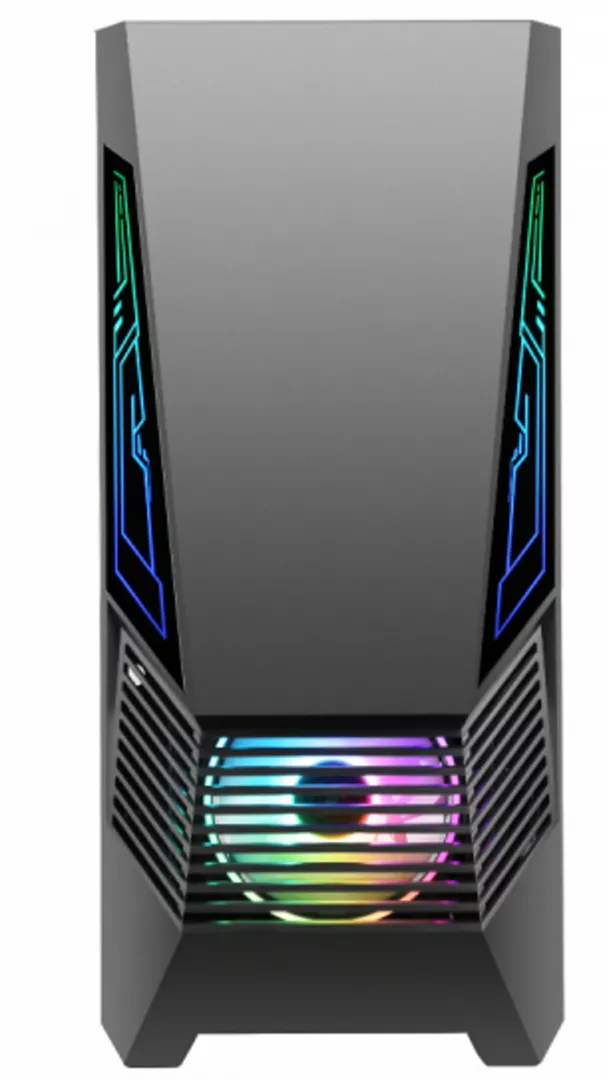 Carcasa gaming Serioux Rogue Middle Tower Sticla Securizata ATX Fara ...