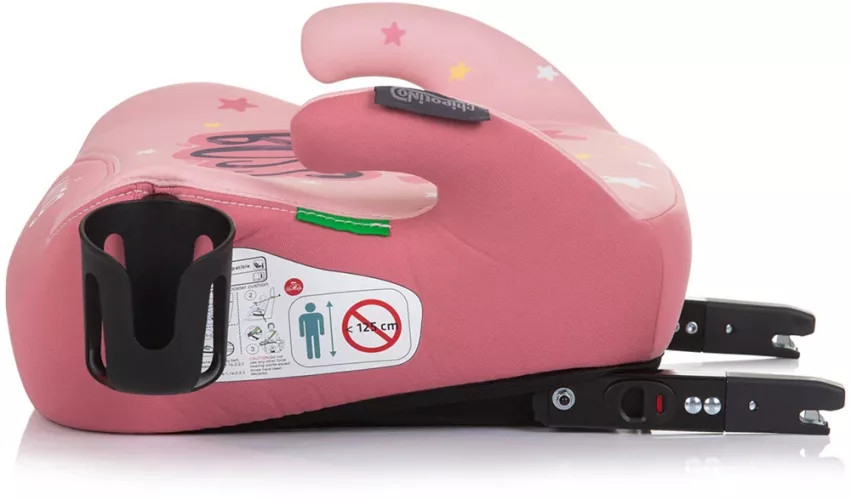 Inaltator auto Chipolino Wing I-Size 125-150 cm pink mini boss cu ...