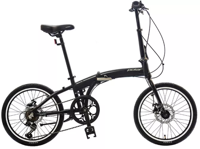 Bicicleta Pliabila Polar Practic 10 - 20 Inch Negru PB-E202A78190 - cel.ro