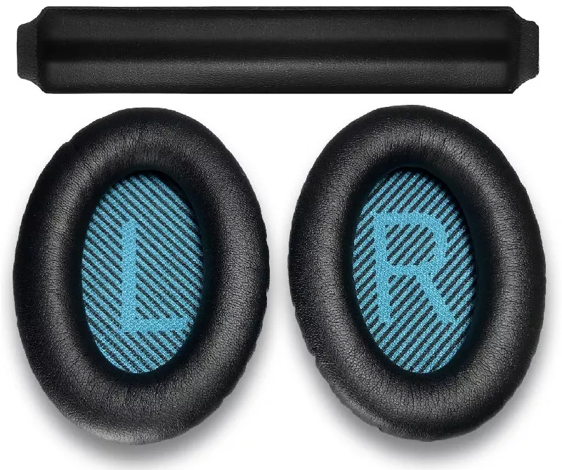 Set 2 Bureti de schimb + banda superioara pentru casti pentru casti ...