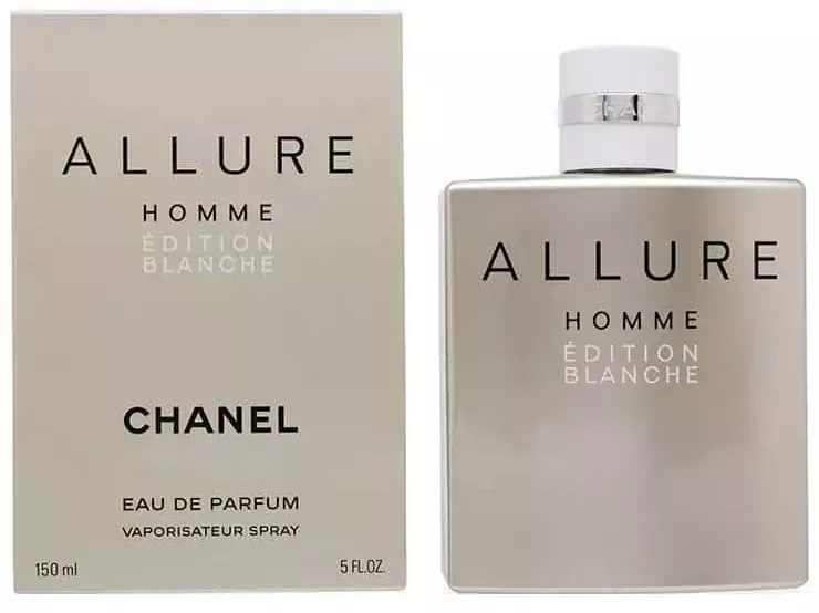 Apa de Parfum cu vaporizator CHANEL Allure Homme Edition Blanche 150 ml ...