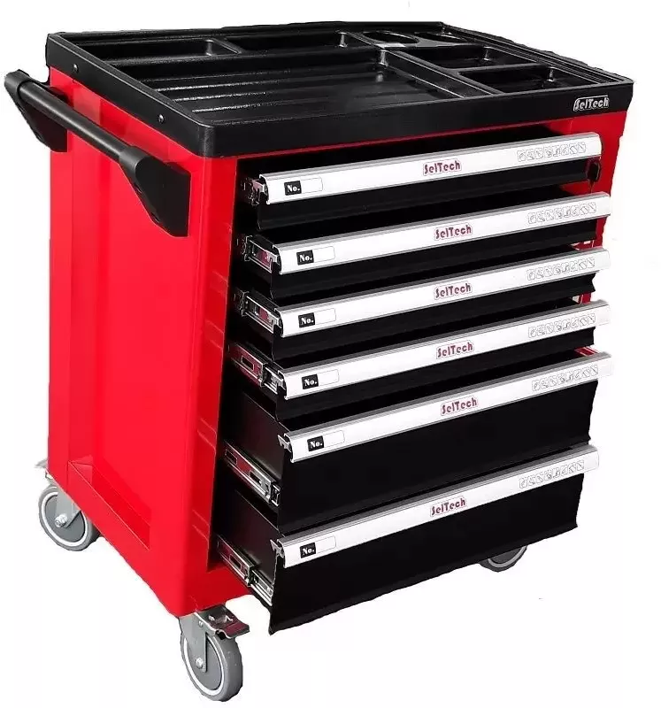 Dulap de scule profesional cu 6 sertare SelTech ST8006 - cel.ro