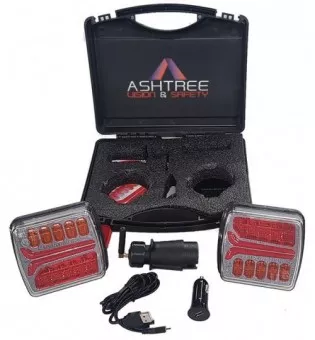 Kit lampi wireless LED semnal dinamic magnetice LA60035 LA60035