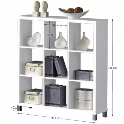 Raft pal alb Toffi 111x29x83 cm 0000069942 - cel.ro