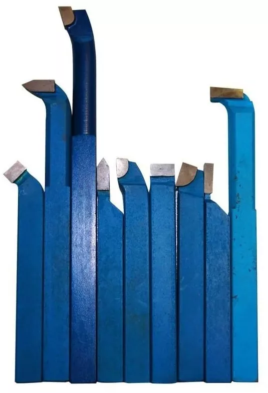 Set de cutite pentru strunjire metal de diferite forme Gude 40322 9 ...