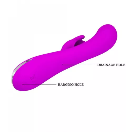 Vibrator Rabbit Pretty Love Sam Purple 6959532321340 - cel.ro