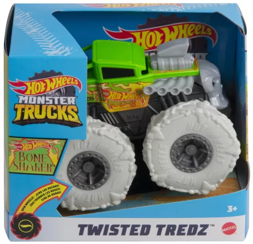 HOT WHEELS MONSTER TRUCK MASINUTA TWISTER TREDZ BONE SHAKER SCARA 1 43 - cel.ro