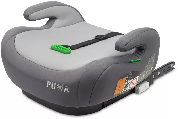 Inaltator Caretero Puma Isofix I-Size 125-150 cm Gri PUITERO-3182 - cel.ro