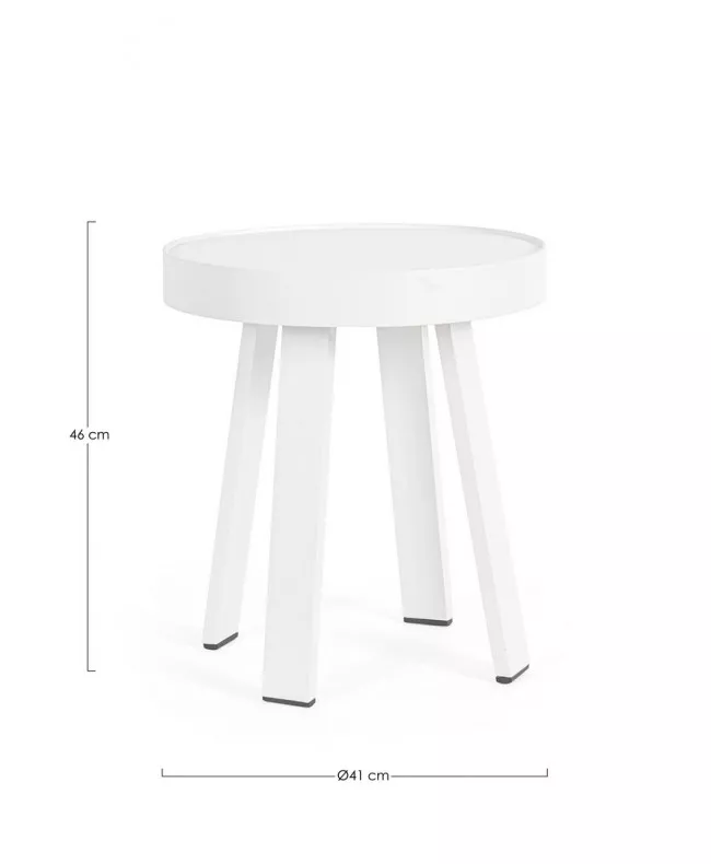 Masuta alba Spyro 41x46 cm 0663522 - cel.ro