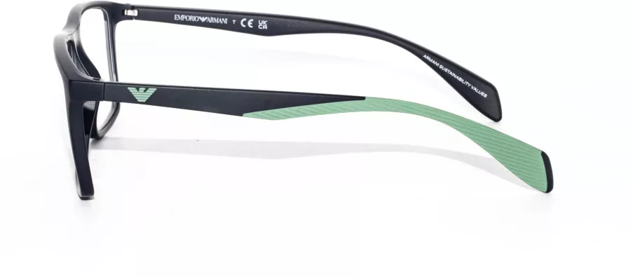 Rame ochelari de vedere Emporio Armani EA3230 5001 rectangular negru ...