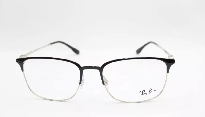 Rame ochelari de vedere Ray Ban RB6494 2861 rectangulari negru metal 54 ...