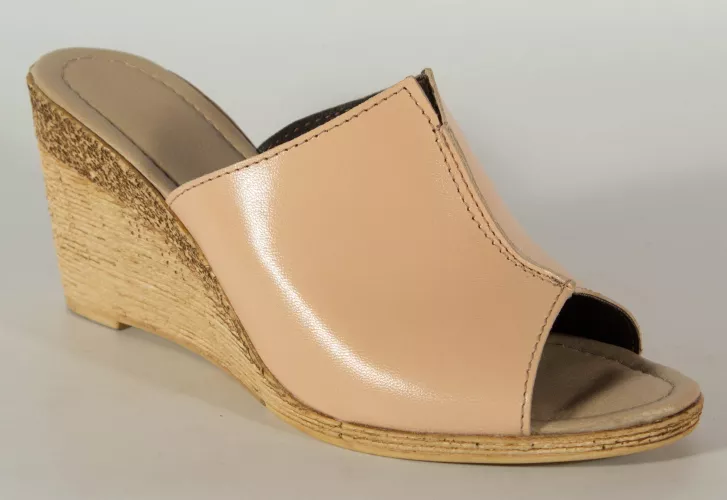 Saboti roz piele naturala dama cu platforma SBM2 38 SBM2__3096__46051 ...