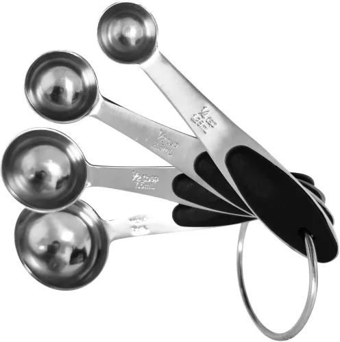 Set 4 lingurite masurare ingrediente inox - Zokura KTSZ1336 - cel.ro