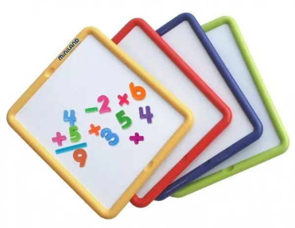 Set 4 tablite magnetice fata verso 30 x 26 cm Miniland ML97930 - cel.ro