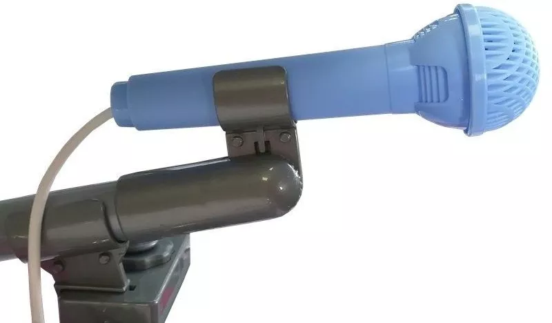 Set de tobe muzicale de jucarie pentru copii cu scaunel microfon si ...