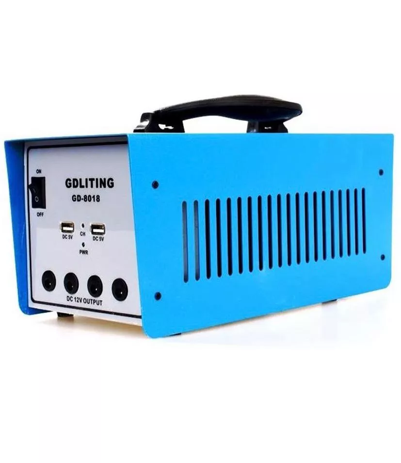 Sistem invertor 12V 12A cu Panou Solar de 18V 20W alimentare la 12V si ...