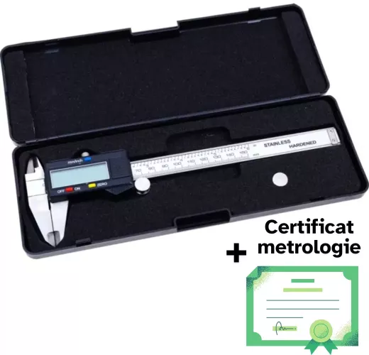 Subler digital 150 mm cu metrologie QS15506-MET - cel.ro