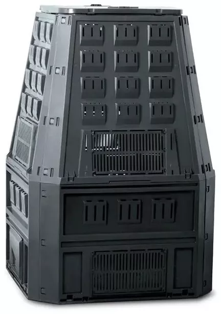 Compostor de gradina 850 L negru Evogreen IKEL850C-S411 - cel.ro