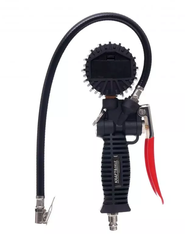 Pistol pneumatic profesional umflat roti afisaj LCD 12bar 40cm ...