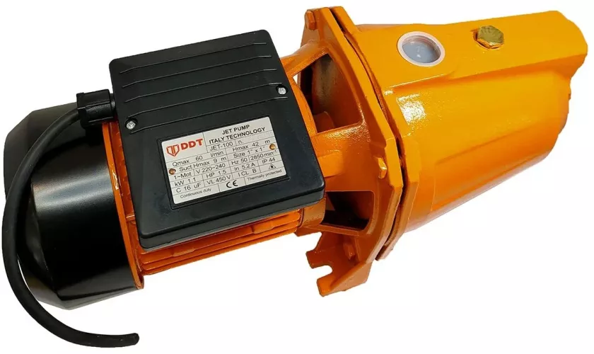 Pompa de apa autoamorsanta DDT Jet 100 1100 W aspiratie 8 m refulare 42 ...