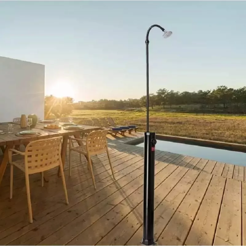 Dus solar de gradina sau camping 8 L Gonga® Negru rqwo_76493642 - cel.ro