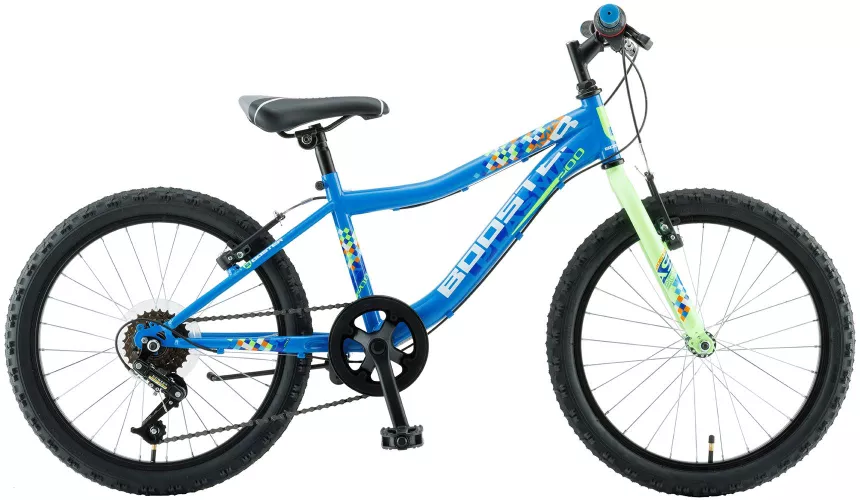 Bicicleta Copii Booster Plasma - 20 Inch Albastru-Verde PB-P200S00230