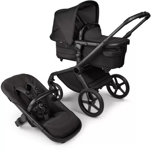 Carucior Bugaboo Fox 5 Noir Limited Edition Black Moonlight 2 in 1 ...