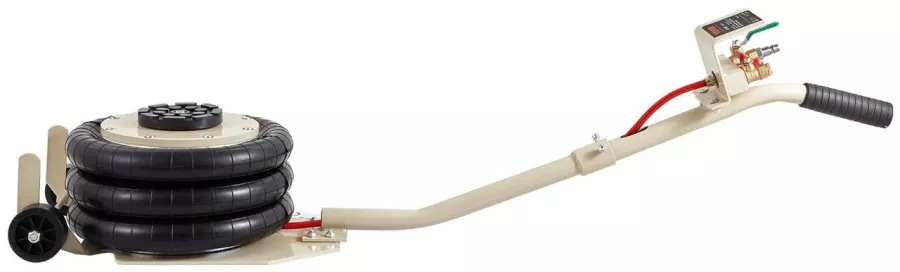 Cric pneumatic cu 3 perne Vevor capacitate 5 tone interval de ridicare ...