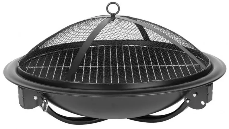 Gratar portabil Strend Pro Homfire dimensiune 545x400mm cu capac ...