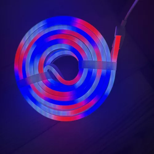 Kit banda led neon cu telecomanda Horoz RGB Strip Lungime 5 m 50 W IP65 ...