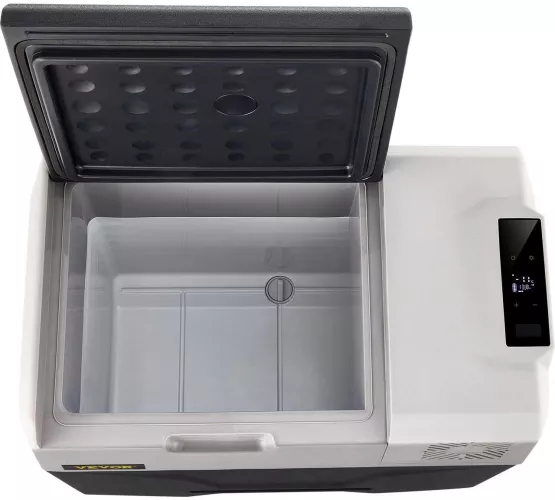 Lada frigorifica cu compresor Vevor Troller Bluetooth USB Led 12/24 V ...