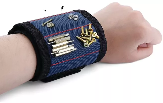 Manson mana magnetic pentru sustinere suruburi cuie reglabil cu velcro ...