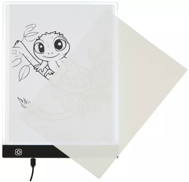 Tabla de desen A4 cu iluminare LED pentru desenat cu incarcare Micro ...